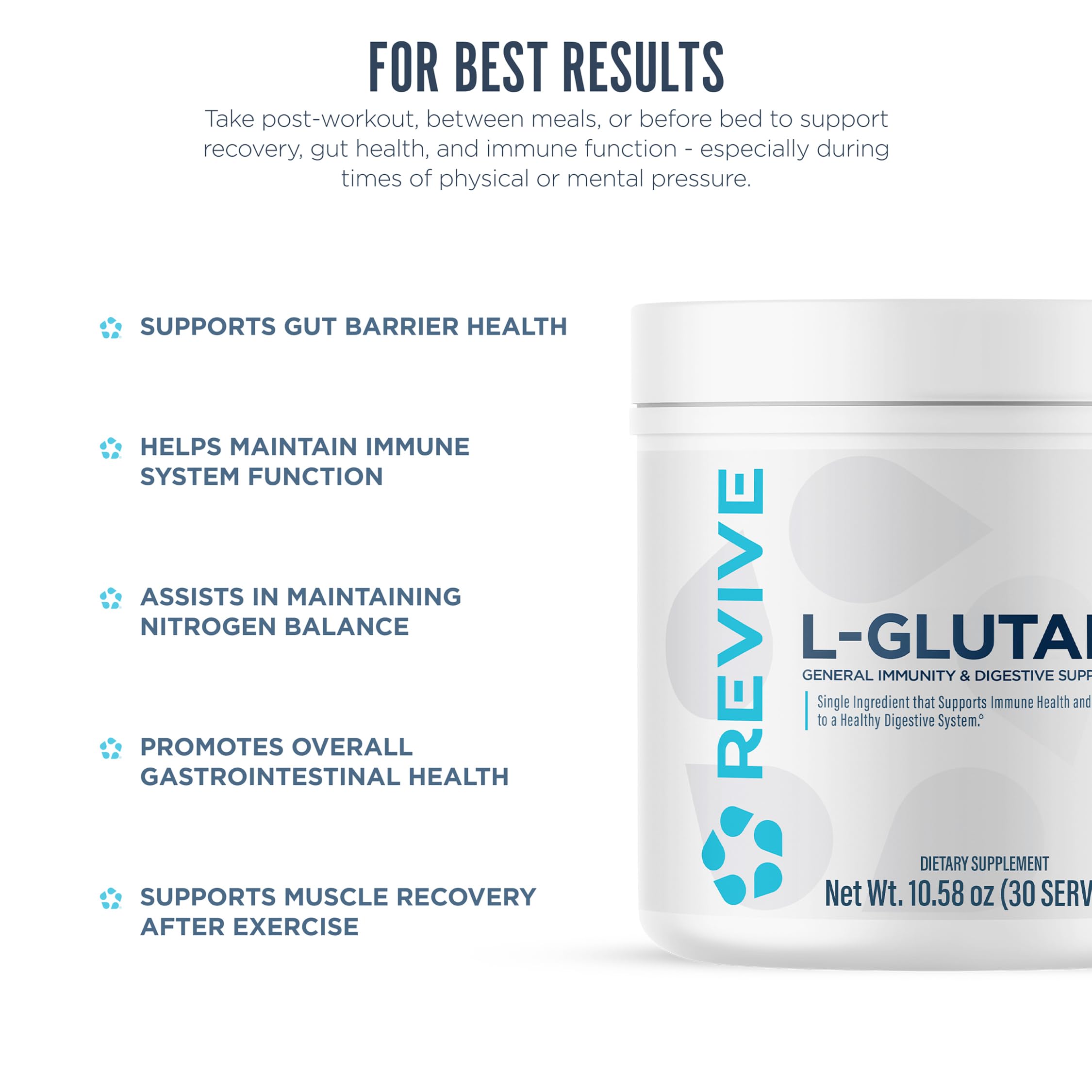 l-glutamine powder for post-workout recovery