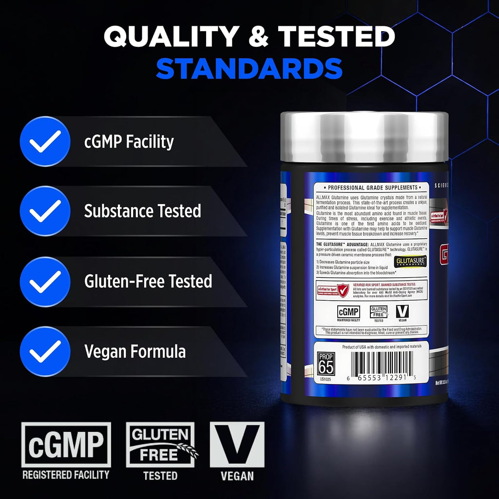 L-Glutamine powder for post-workout recovery