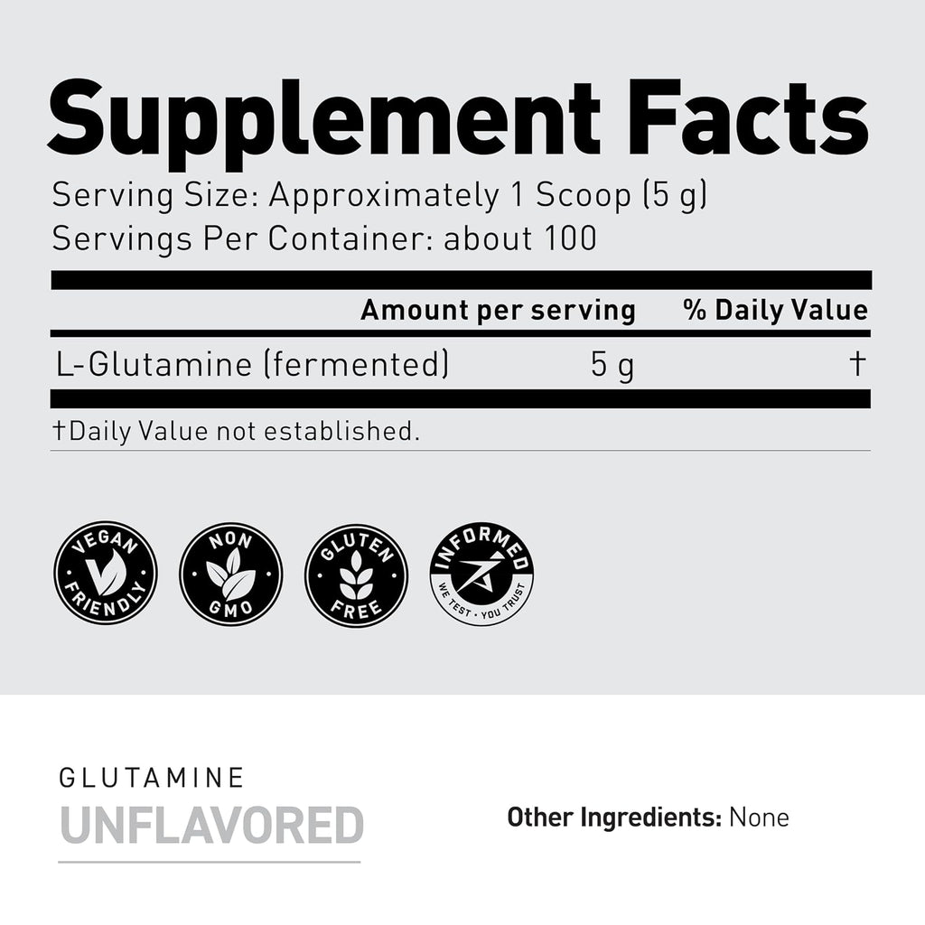 l-glutamine powder for post-workout recovery