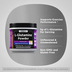 L Glutamine powder for post-workout support