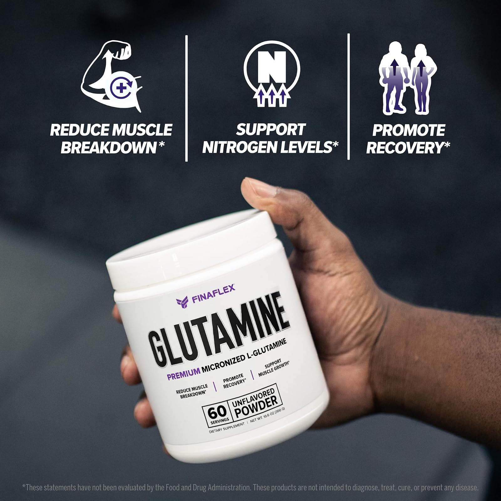 l-glutamine powder for workout support