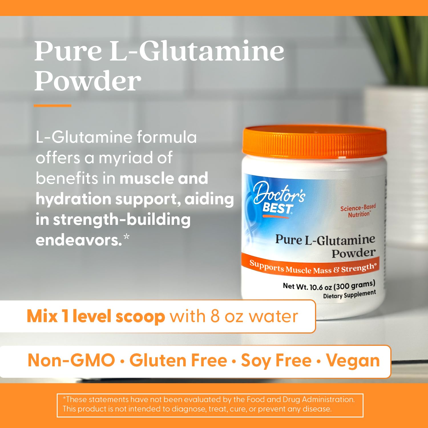 l-glutamine powder for workout support