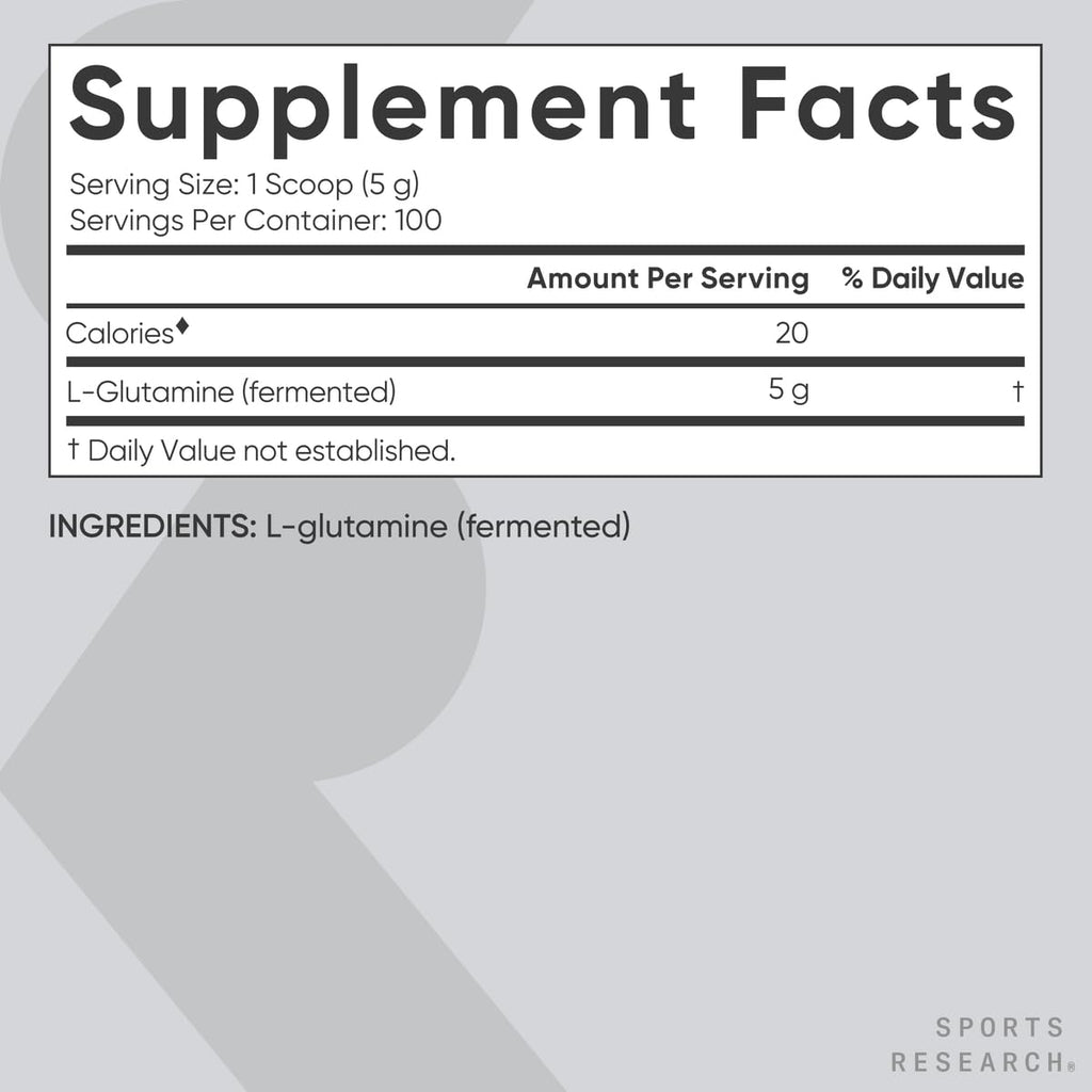l-glutamine powder to reduce fatigue