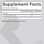 l-glutamine powder to reduce fatigue