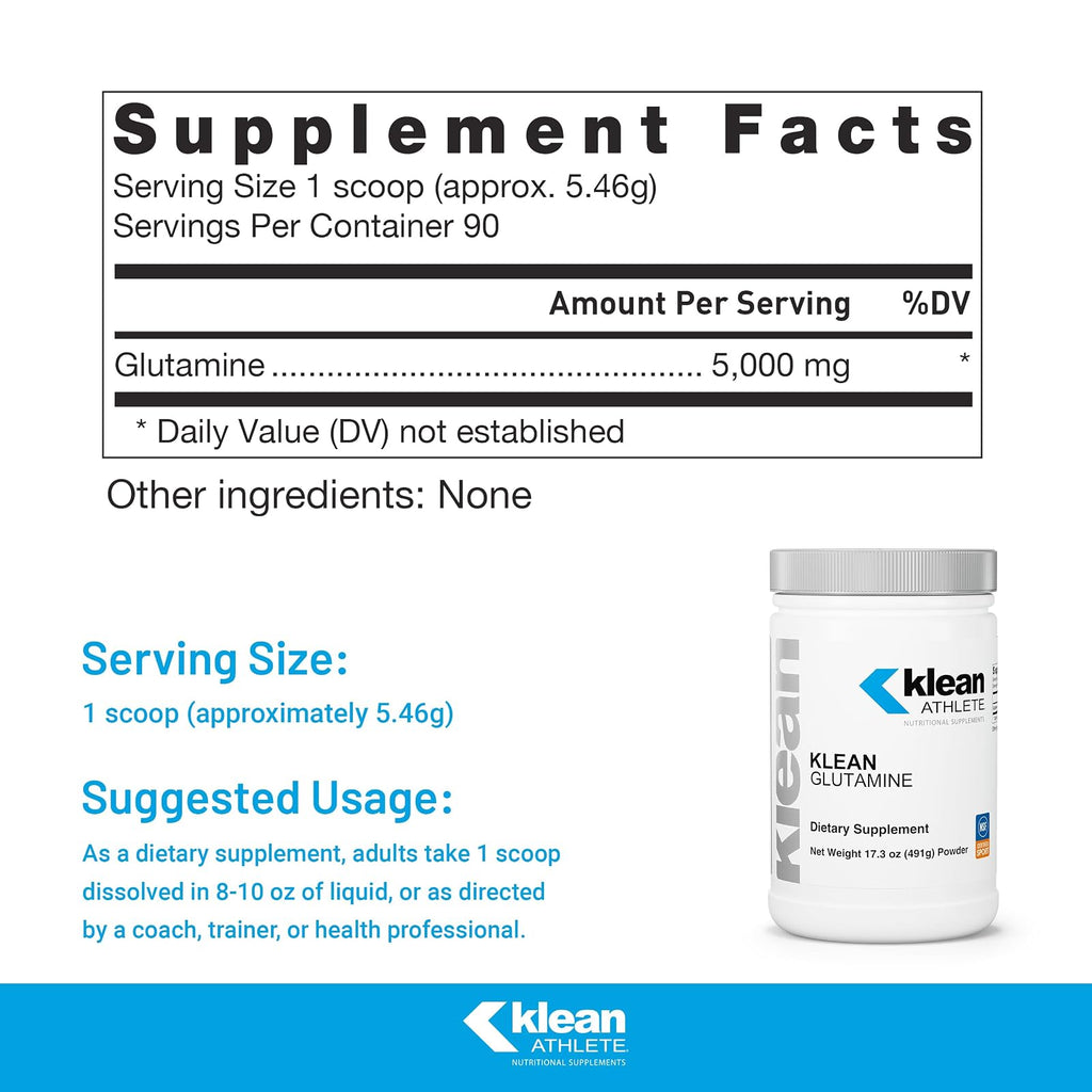 L-Glutamine supplement for athletes