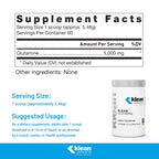 L-Glutamine supplement for athletes