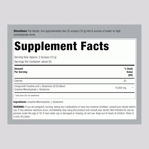 L-glutamine supplement for gut health