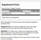 l-glutamine supplement for muscle recovery