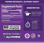 l-glutamine supplement for muscle support