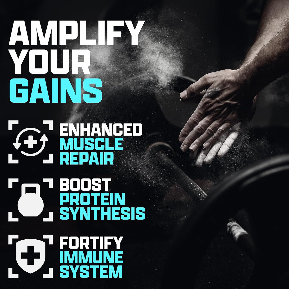 L-Glutamine supplement for muscle support