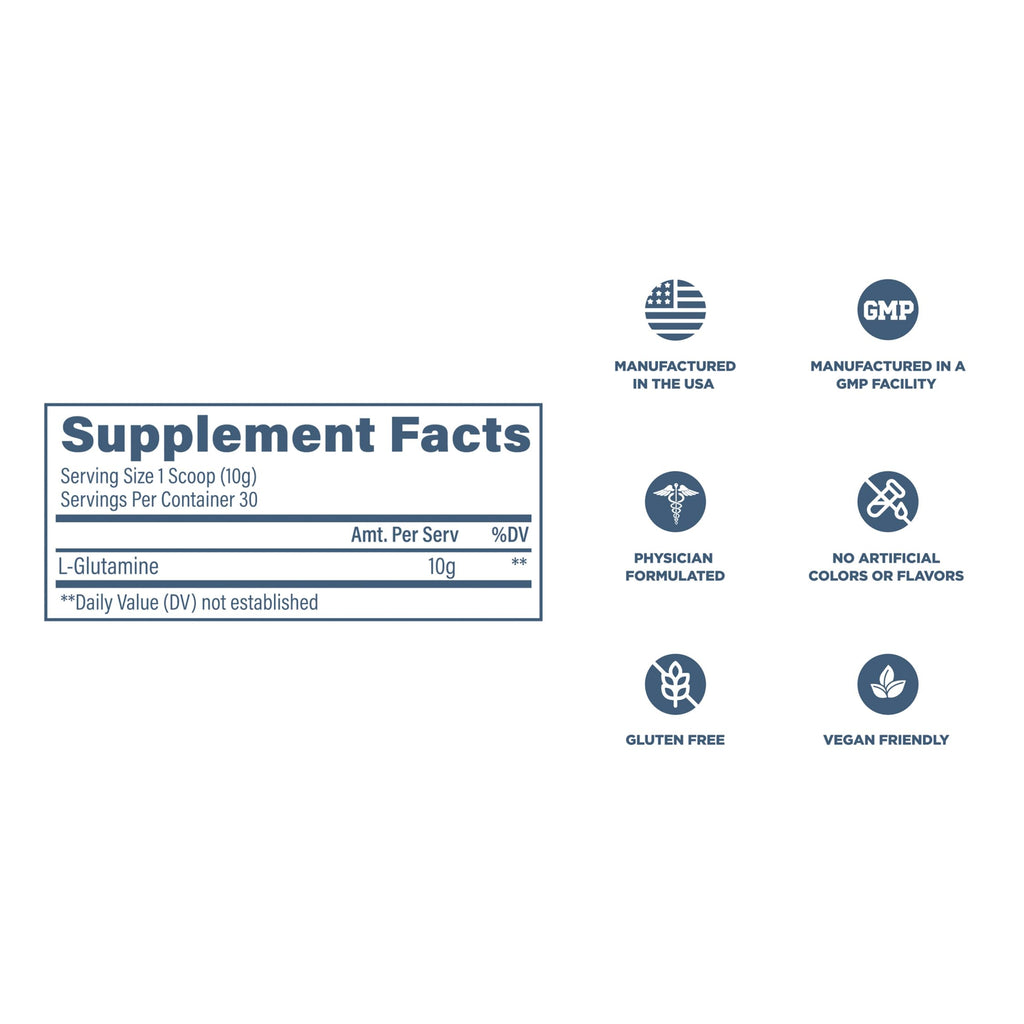 l-glutamine supplement for overall wellness