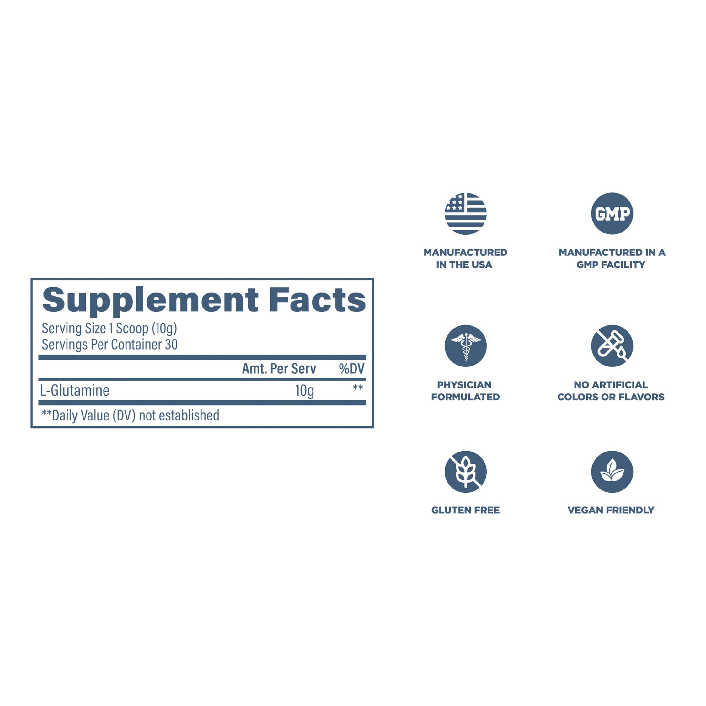 l-glutamine supplement for overall wellness