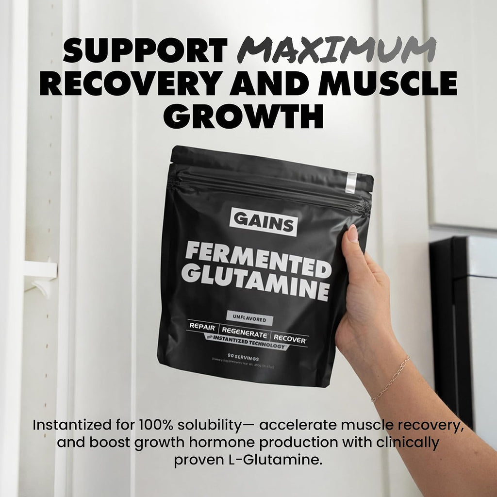 l-glutamine supports gut health