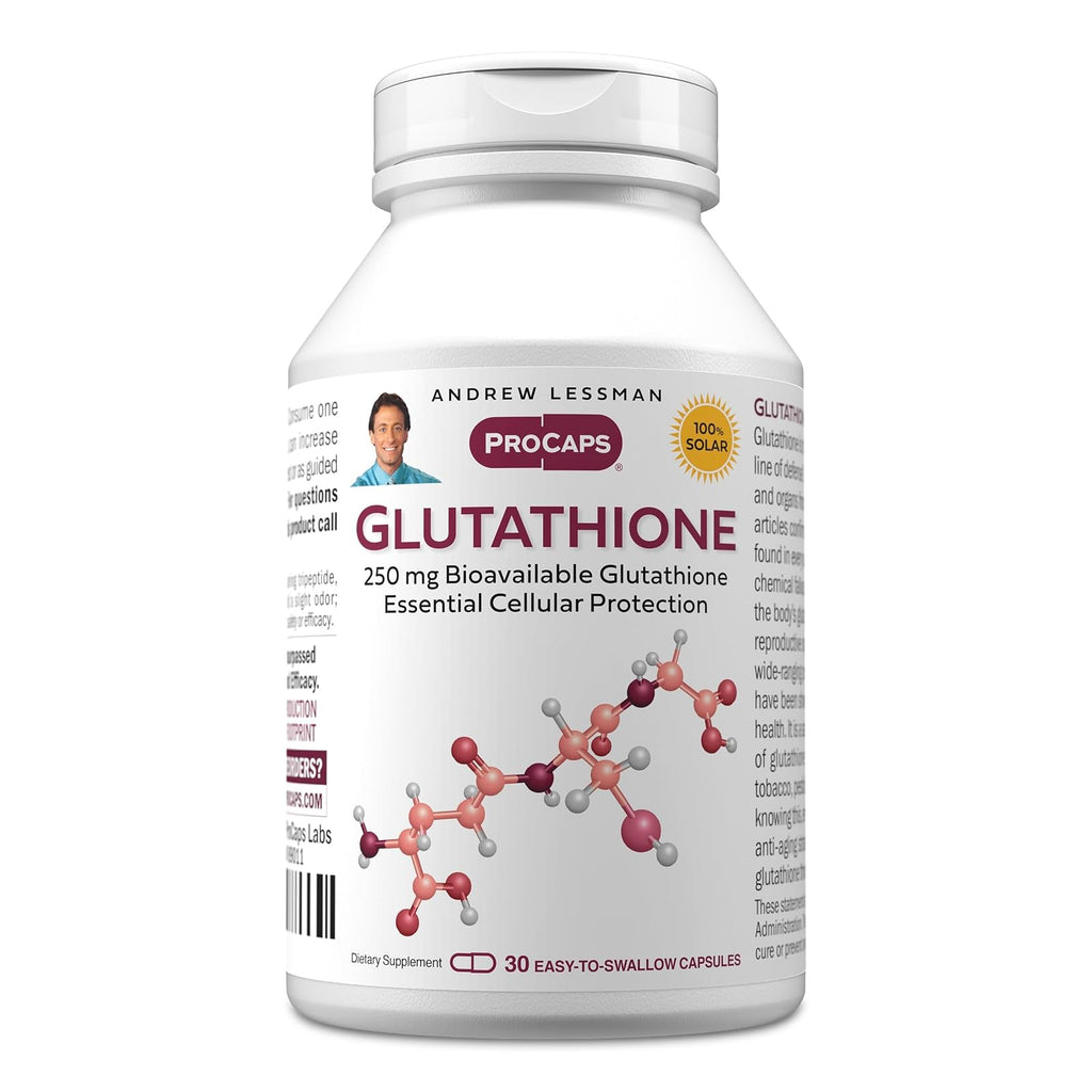 l-glutathione antioxidant support capsules