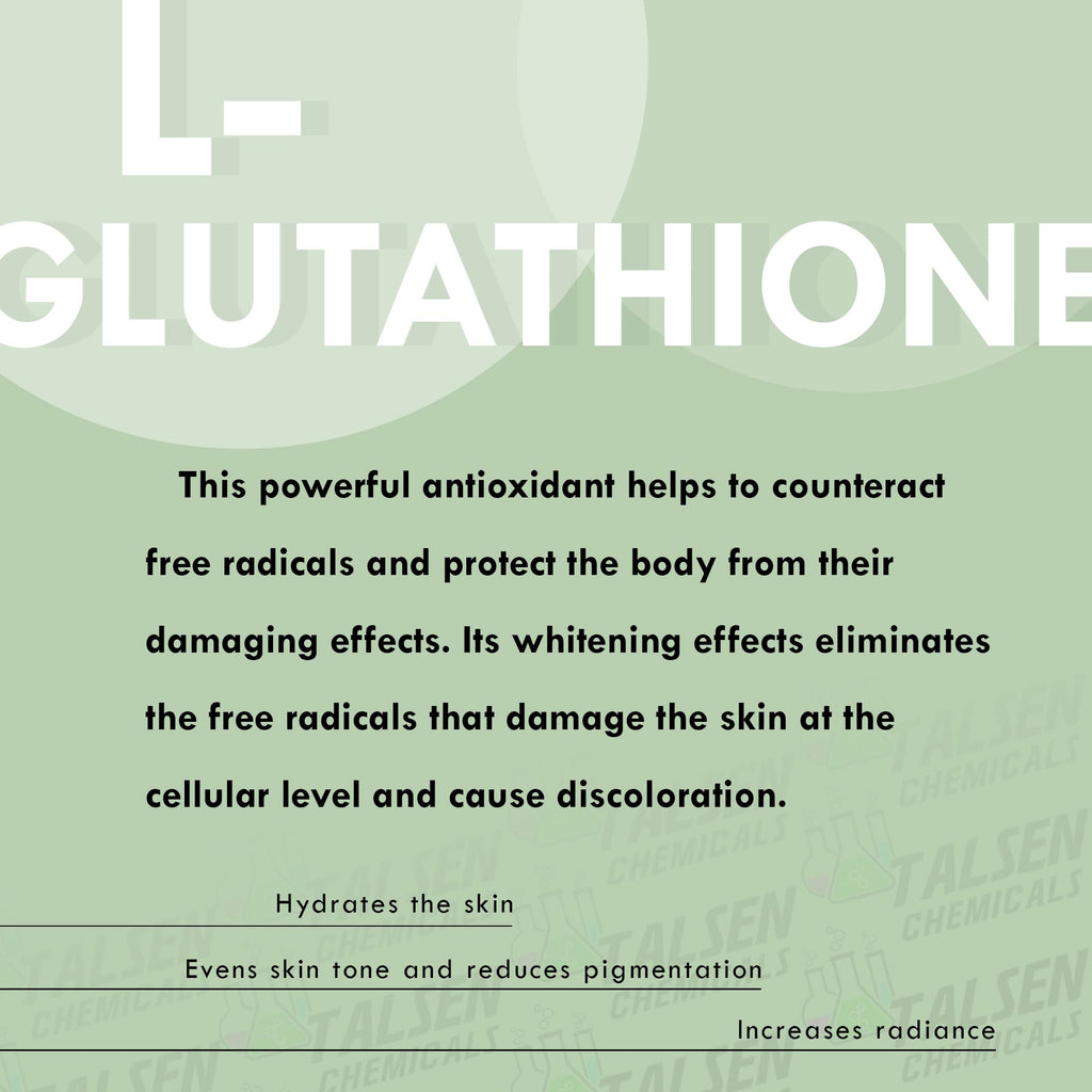 L-Glutathione for even skin tone