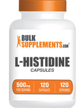 L-Histidine 500 mg capsules for wellness