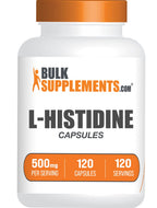 L-Histidine 500 mg capsules for wellness