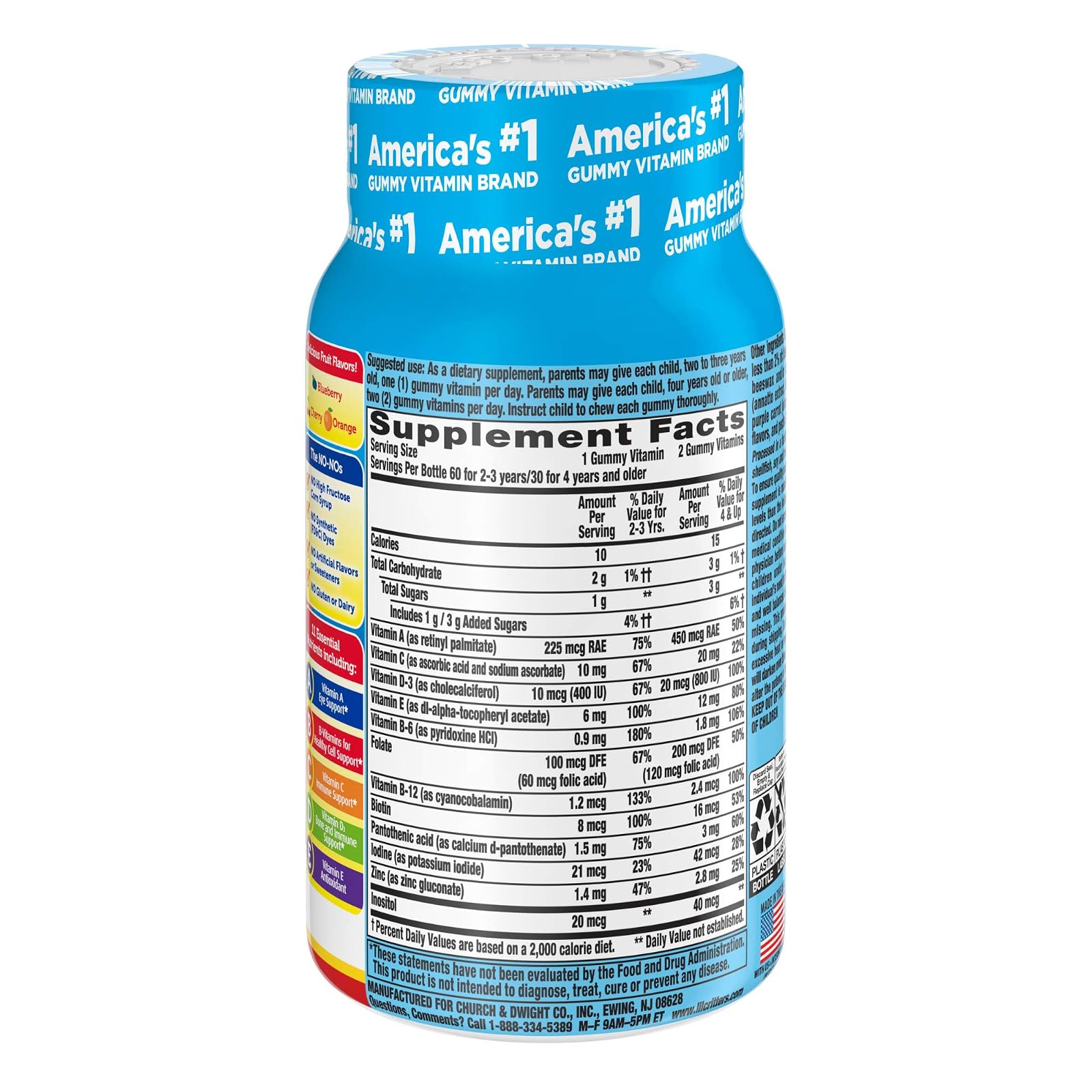 L'il Critters multivitamin for balanced diet