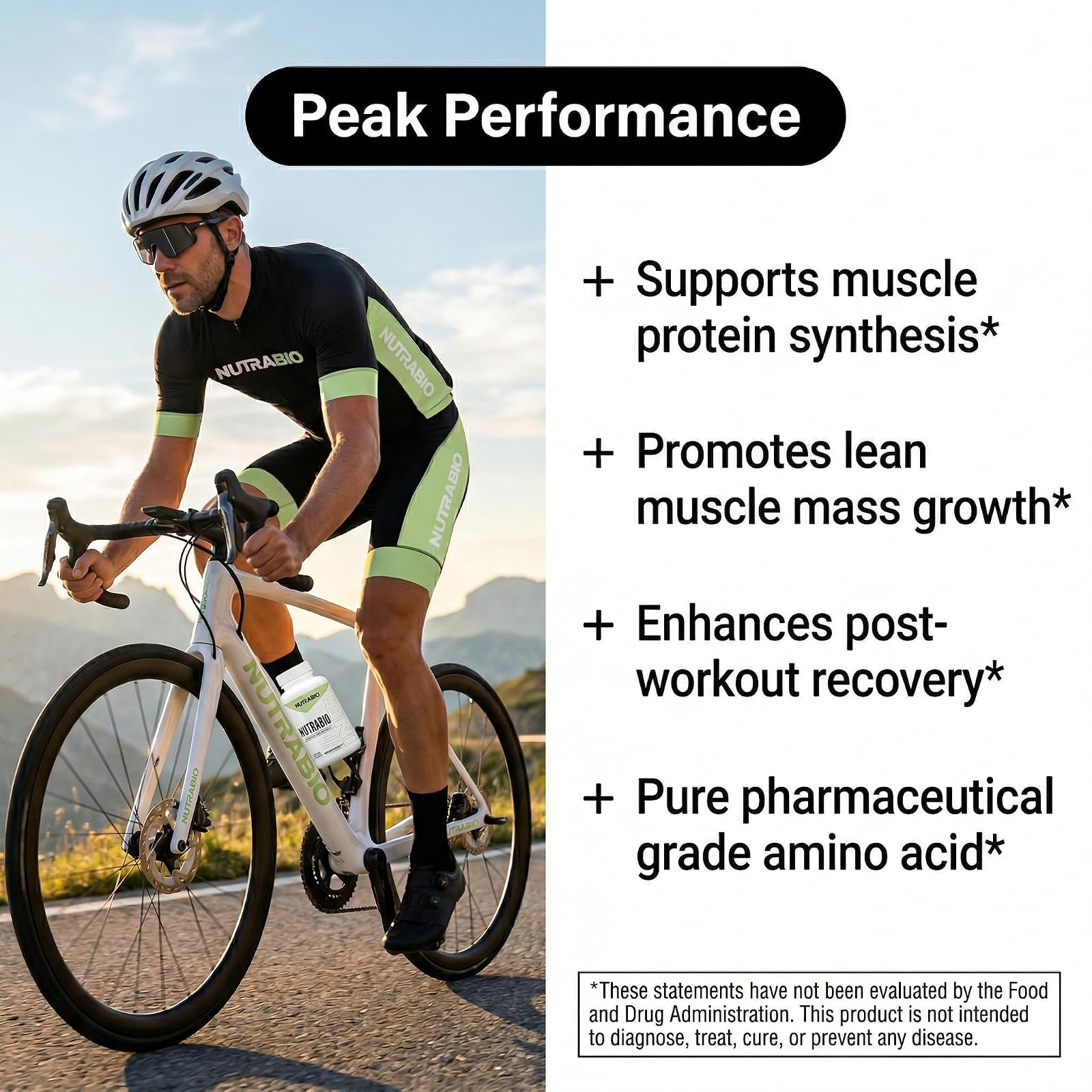 L-Leucine capsules for workout support