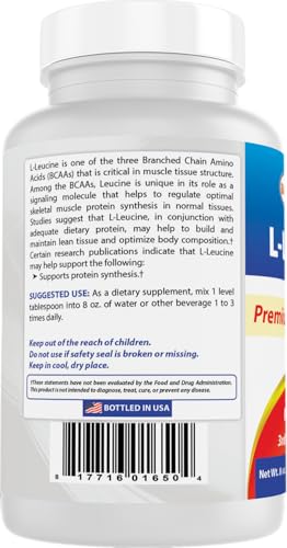 L-Leucine for balanced nutrition support