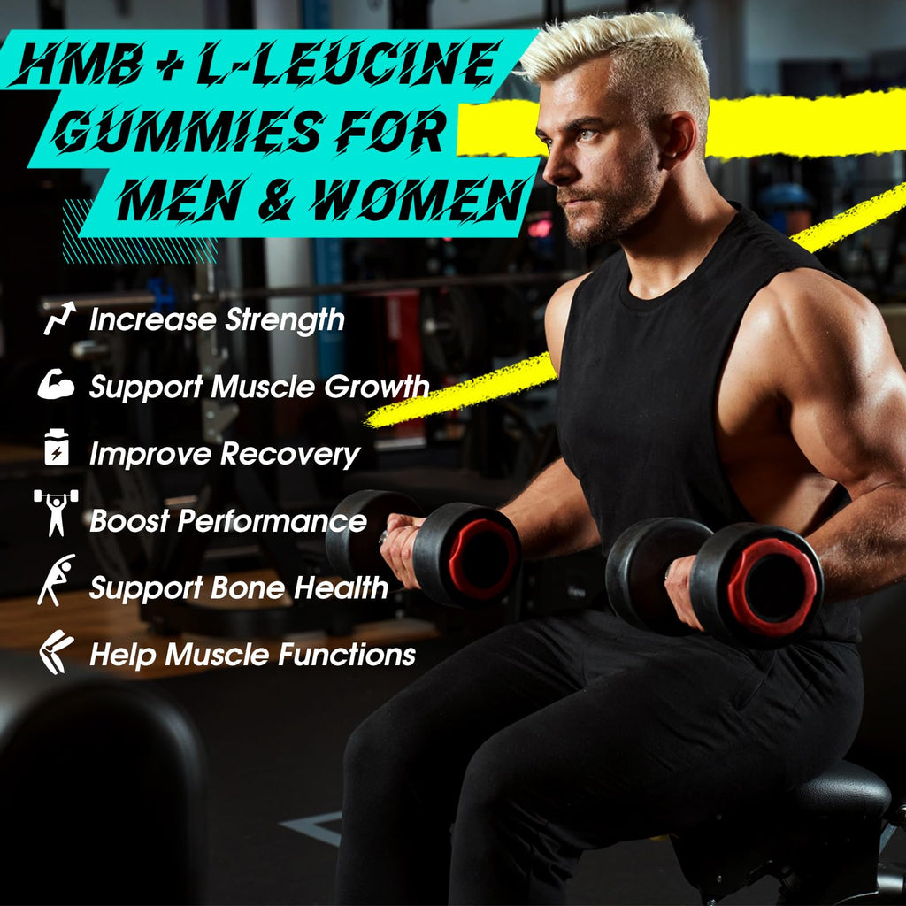 L-leucine gummies for enhanced performance