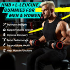 L-leucine gummies for enhanced performance
