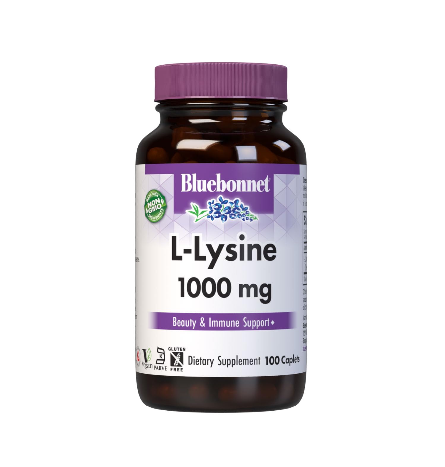 l-lysine 1000 mg caplets for immunity