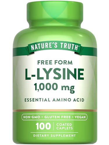 l-lysine 1000 mg coated caplets