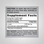 L-Lysine 1000 mg for cold sores