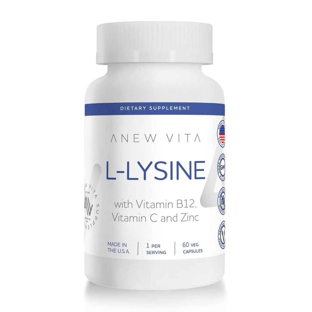 L-Lysine 500 mg vegetable capsules