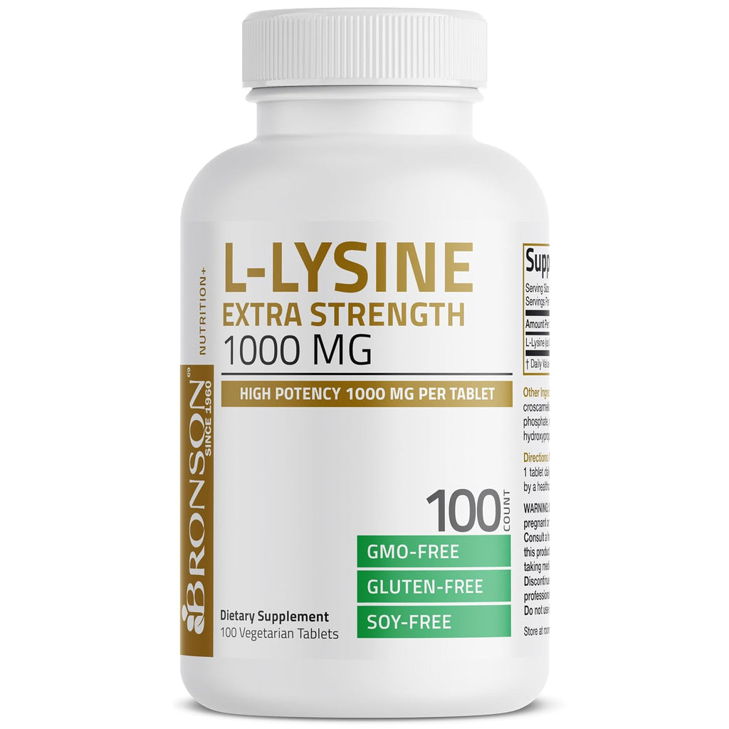 L-Lysine benefits for cold sores