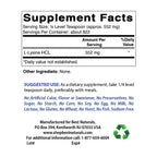 l-lysine benefits for immune support