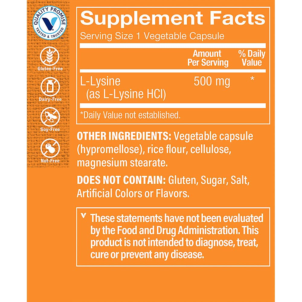l-lysine benefits for skin health