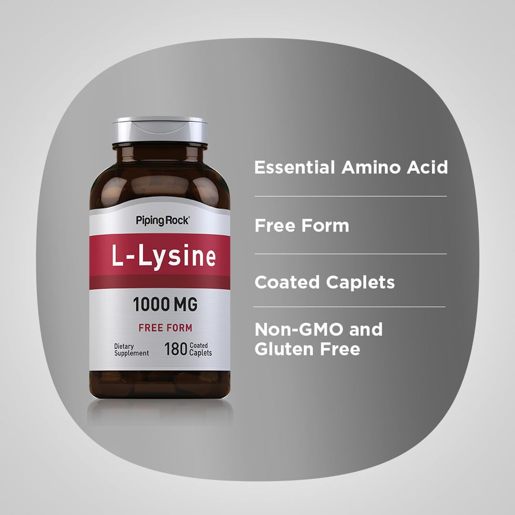 L-Lysine caplets for muscle recovery