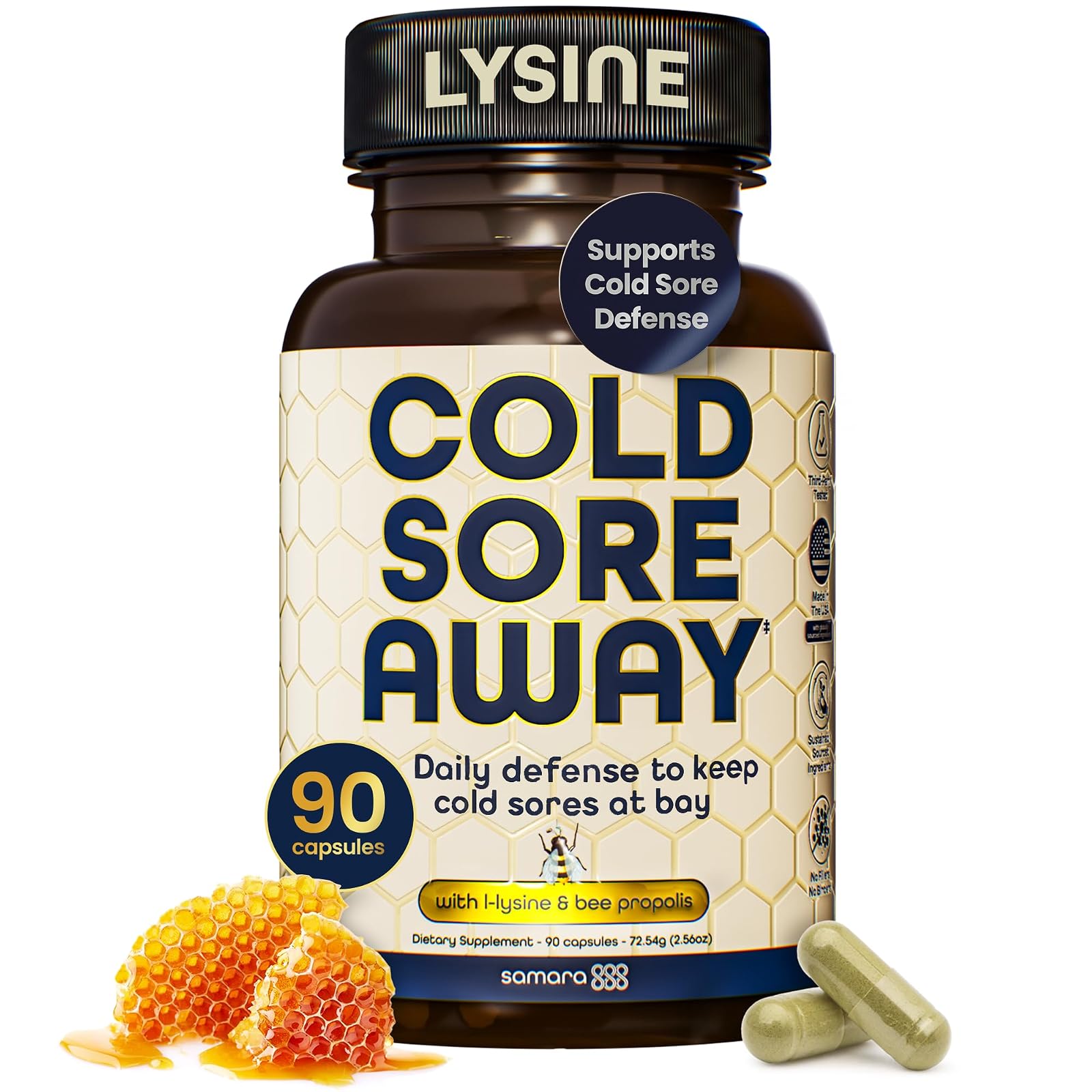l-lysine capsules for cold sores