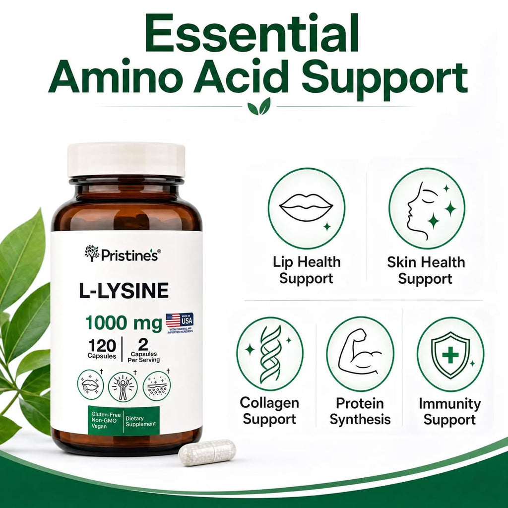 l-lysine capsules for healthy skin