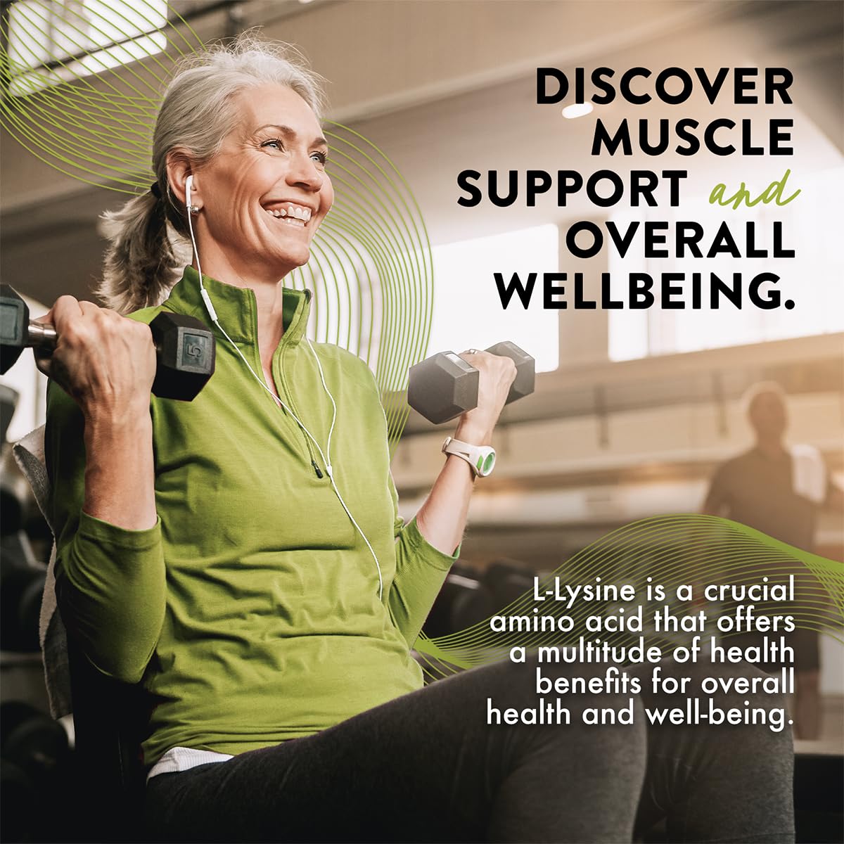 L-Lysine capsules for overall health