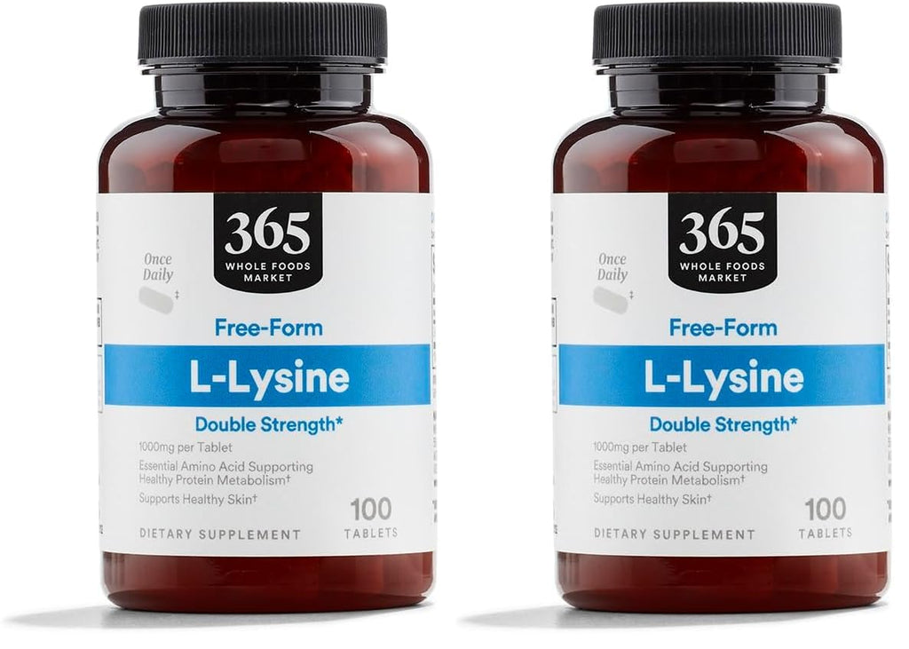 l-lysine double strength tablets