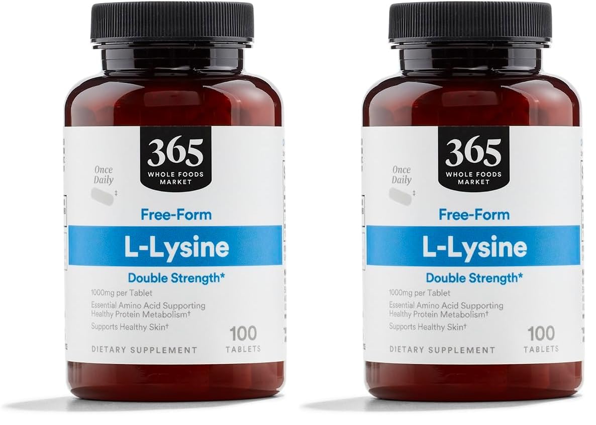 l-lysine double strength tablets
