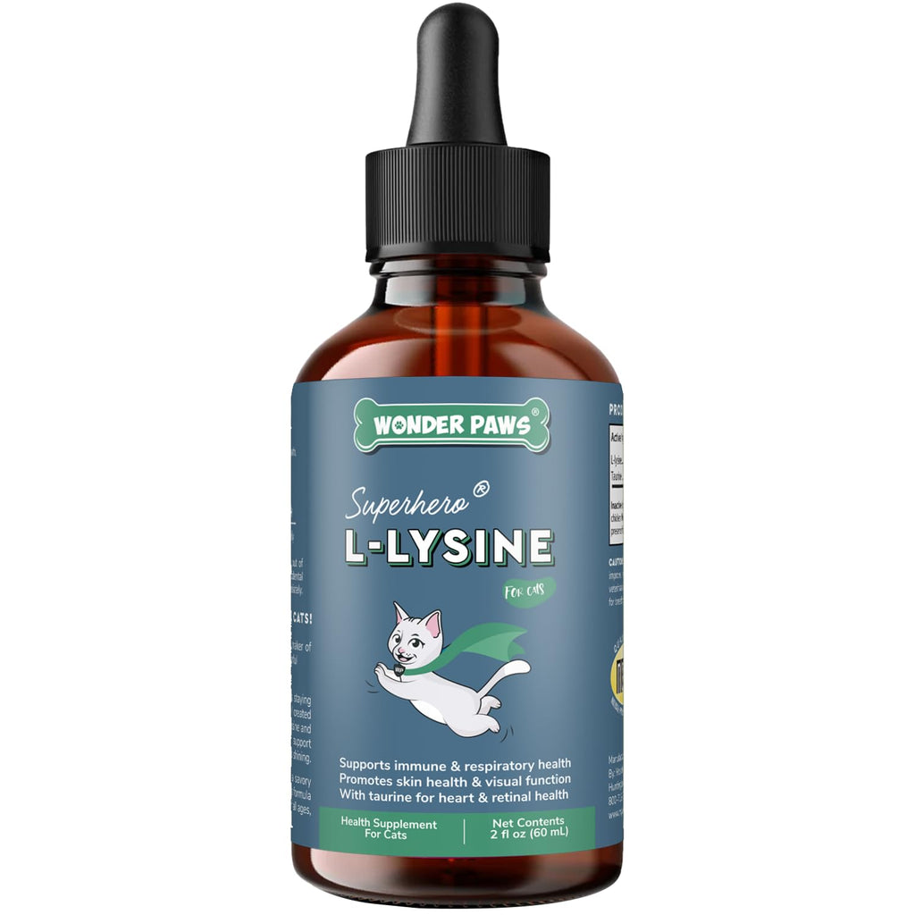 L-Lysine drops for cats health
