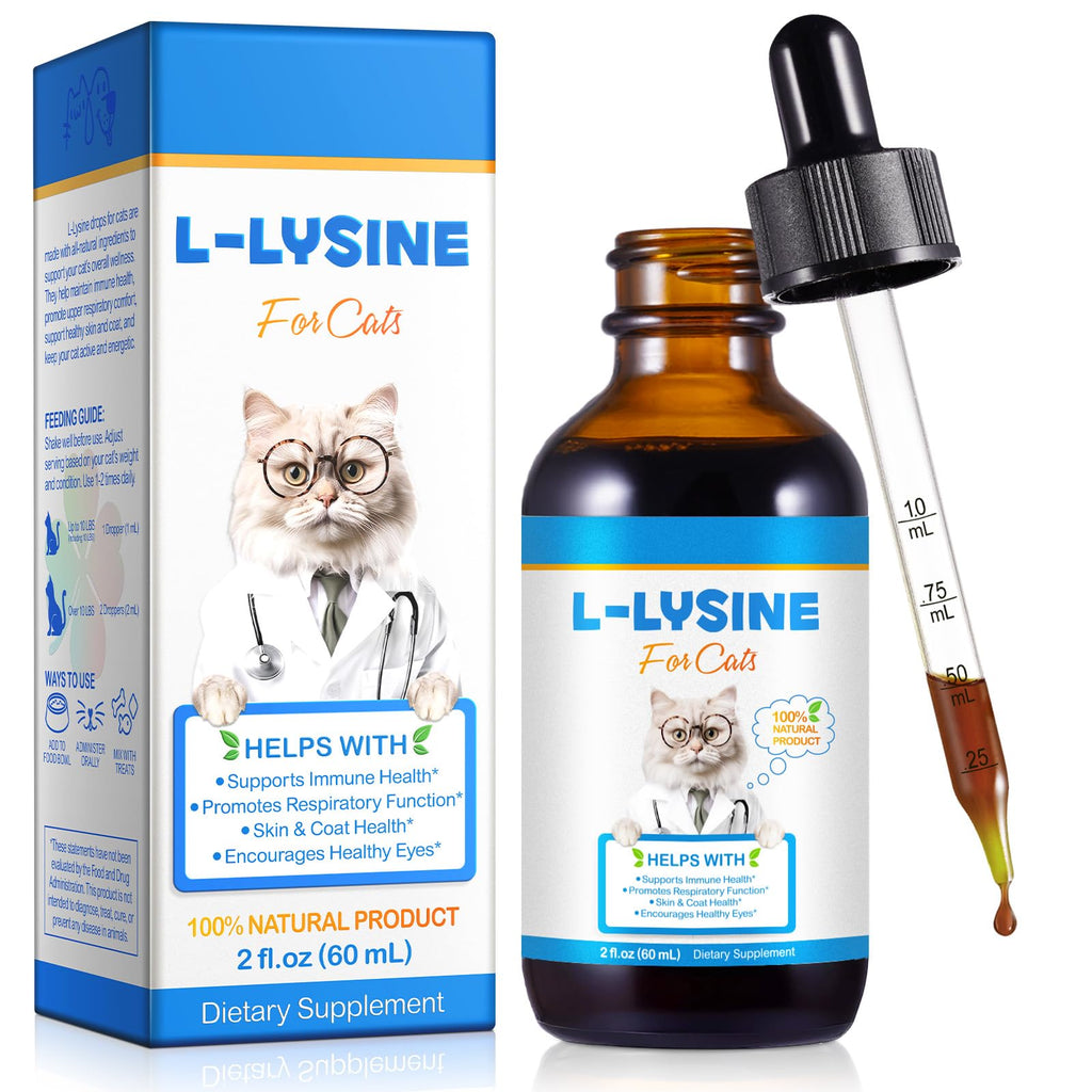 L-Lysine drops for cats