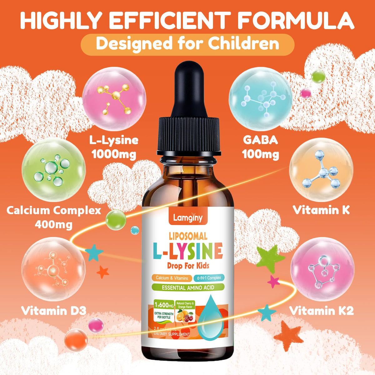 L-Lysine drops for cold sore relief