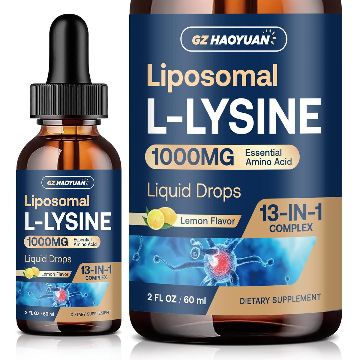 L-Lysine drops for overall wellness