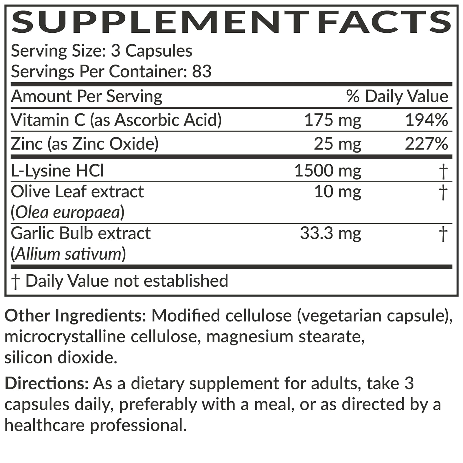 L-Lysine for better nutrient absorption