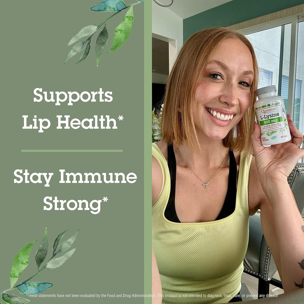 L-Lysine for cold sore prevention