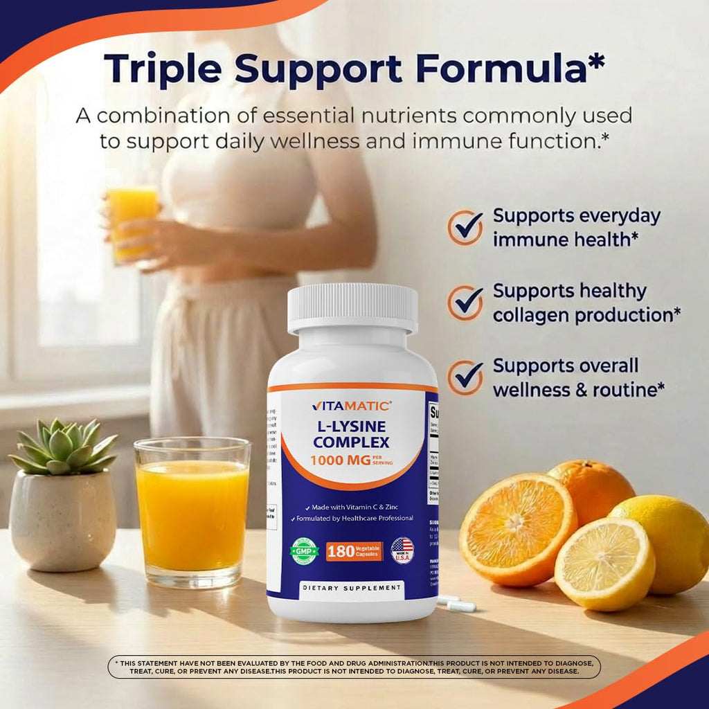 L-Lysine for cold sore relief