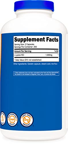 L-Lysine for cold sores relief
