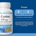 l-lysine for cold sores relief