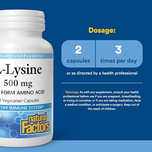 l-lysine for cold sores relief