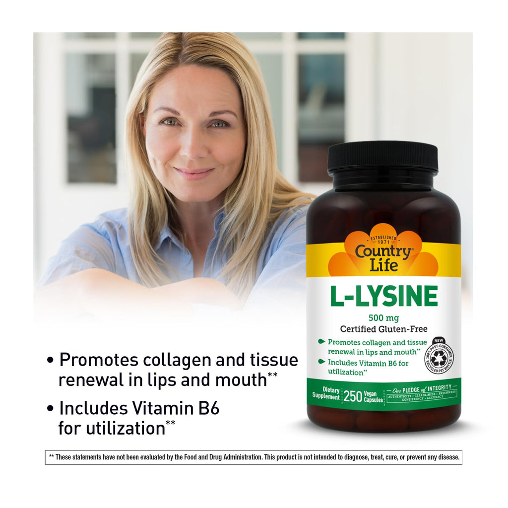 L-Lysine for cold sores treatment